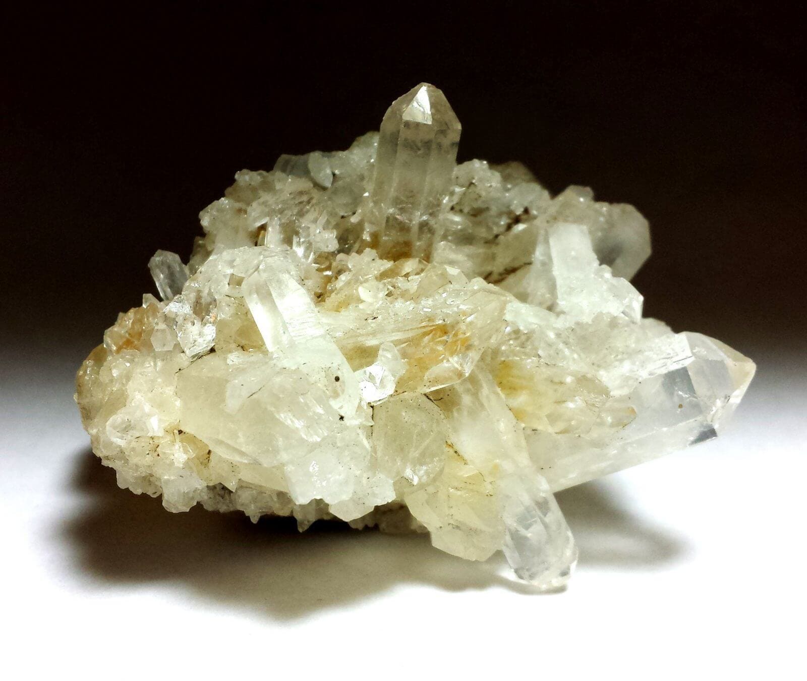 Quartz Clear Cluster Rough Specimen 2.5" x2.4" 590Crts - Gold Crown Jewelry