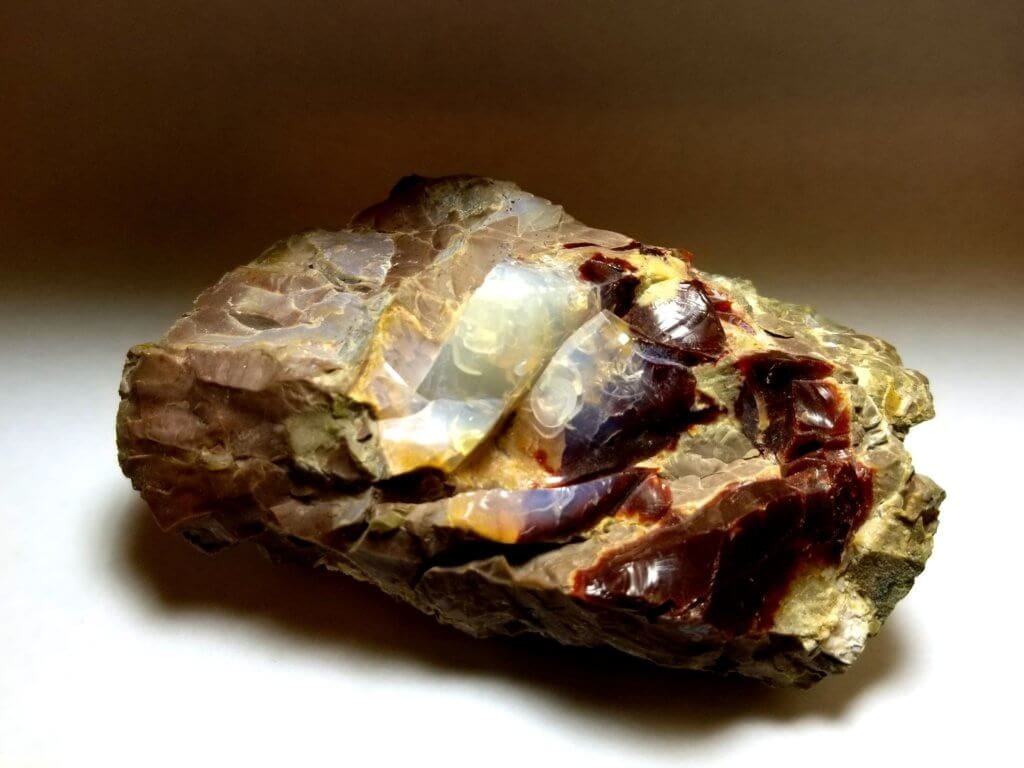 Oregon Opal Butte Specimen 5.5" x 3.5" In. 1.34 LBS - Gold Crown Jewelry