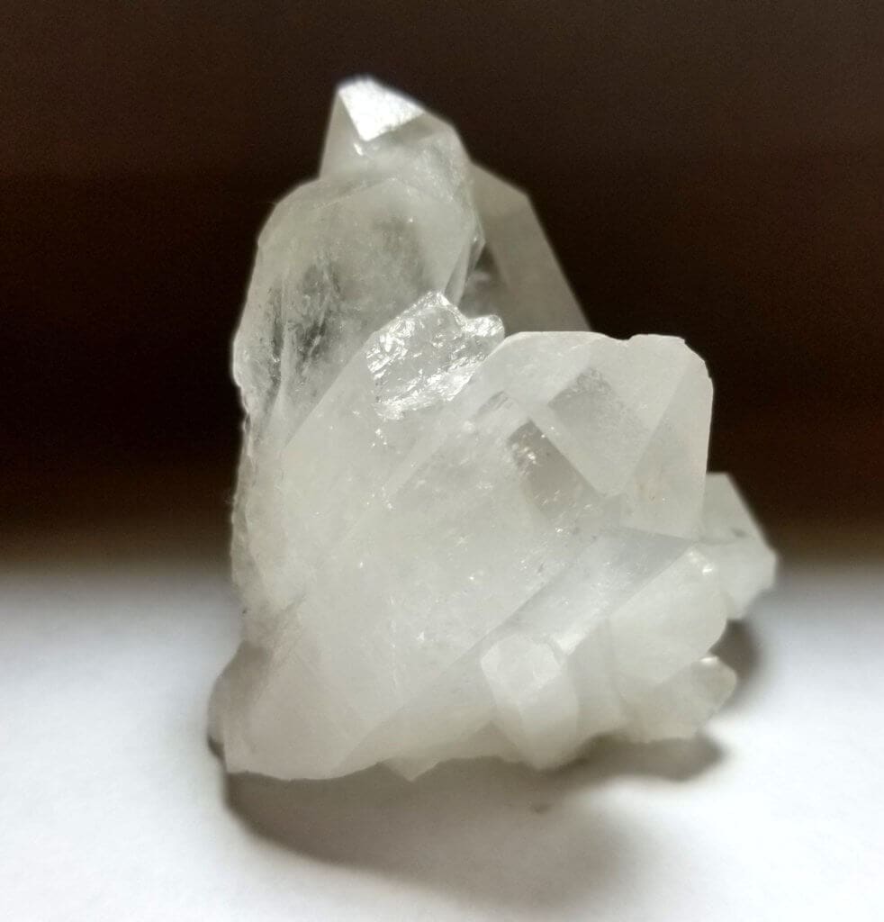 (H7) Quartz Clear Cluster Nevada 3"Lx2"Wx2"H 223Grams - Gold Crown Jewelry