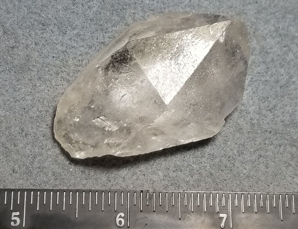 Quartz Clear Cluster Nevada 2"x1.25" Inch 43.70Grams - Gold Crown Jewelry