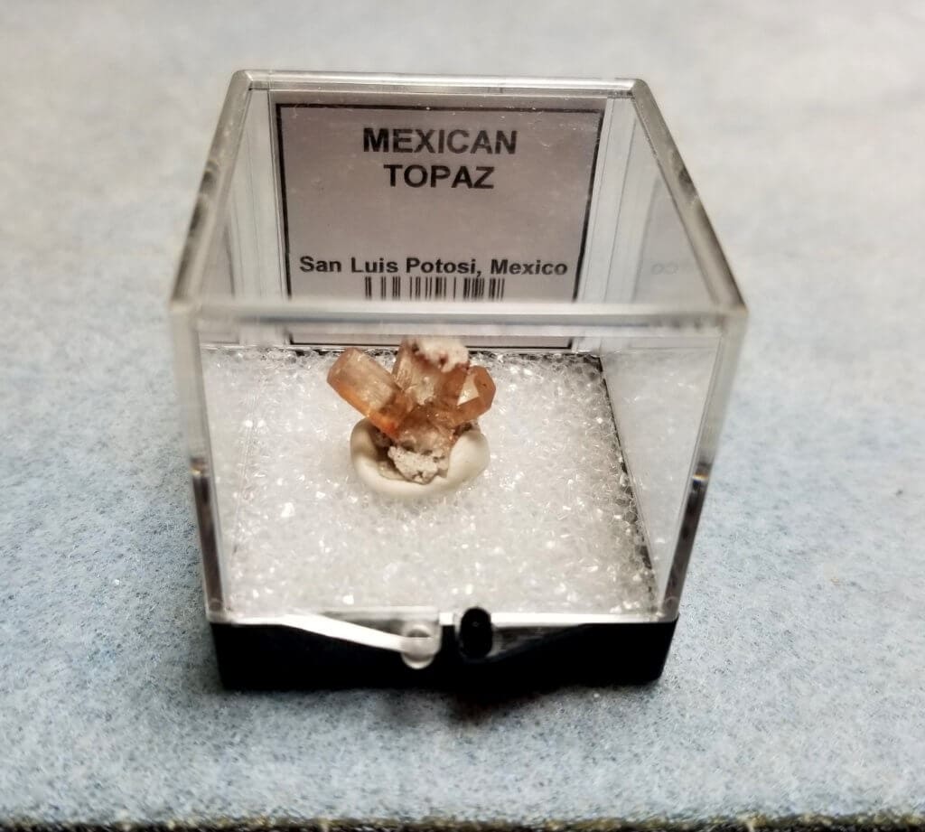 Topaz Mexican Specimen Thumbnail 13.5x11.5mm 5.60crts - Gold Crown Jewelry