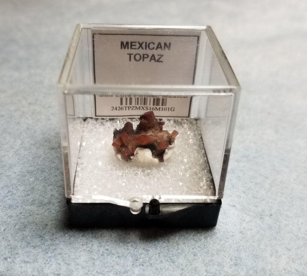 Topaz Mexican Specimen Thumbnail 16x10mm 5.05crts - Gold Crown Jewelry