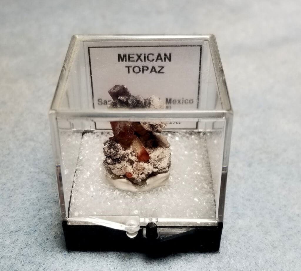 Topaz Mexican Specimen Thumbnail 20x16mm 11.35crts - Gold Crown Jewelry